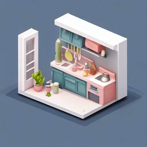 Isometric Rooms Prompt - Public Prompts